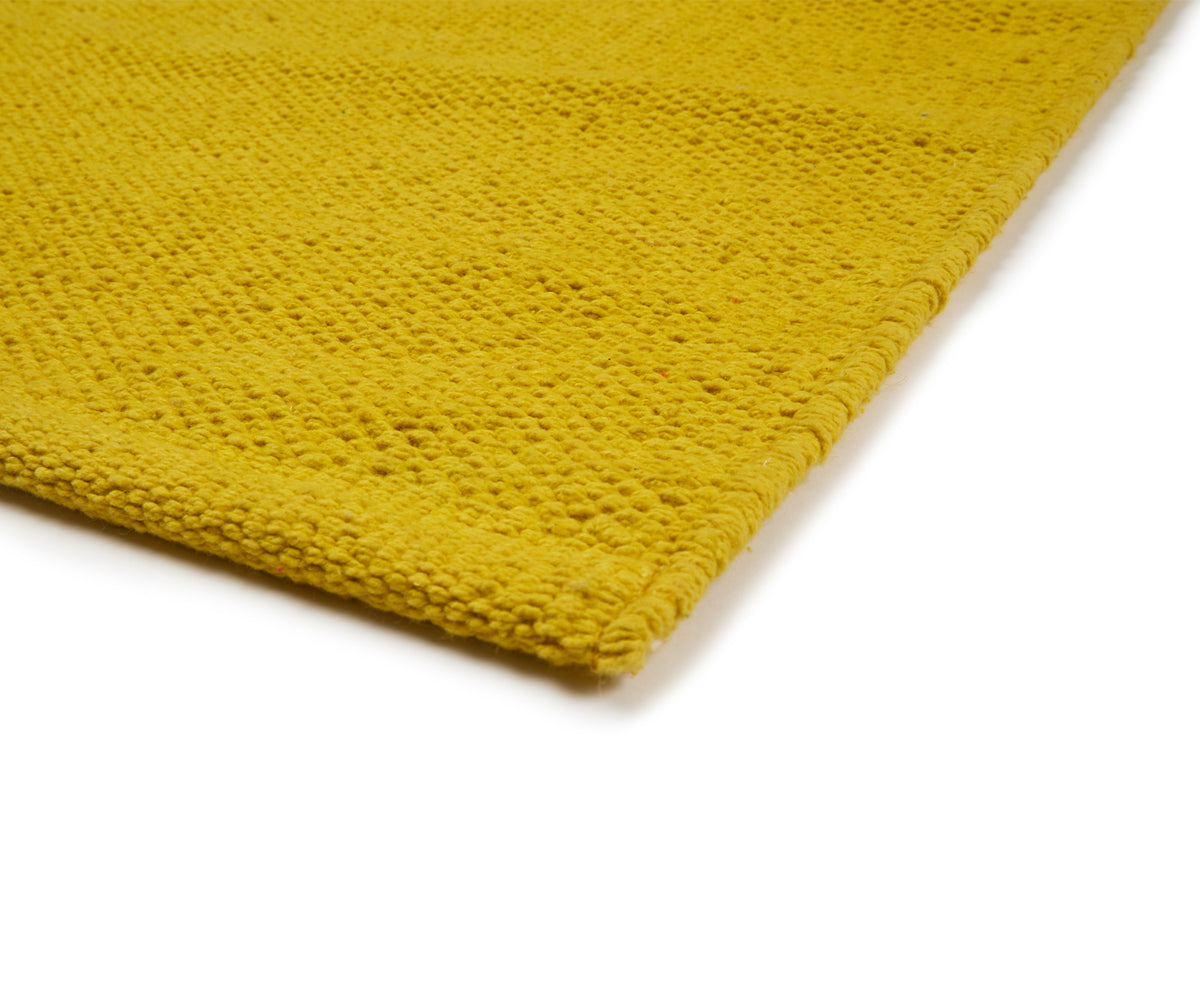 Cold Picnic | Goldenrod Cotton Rug