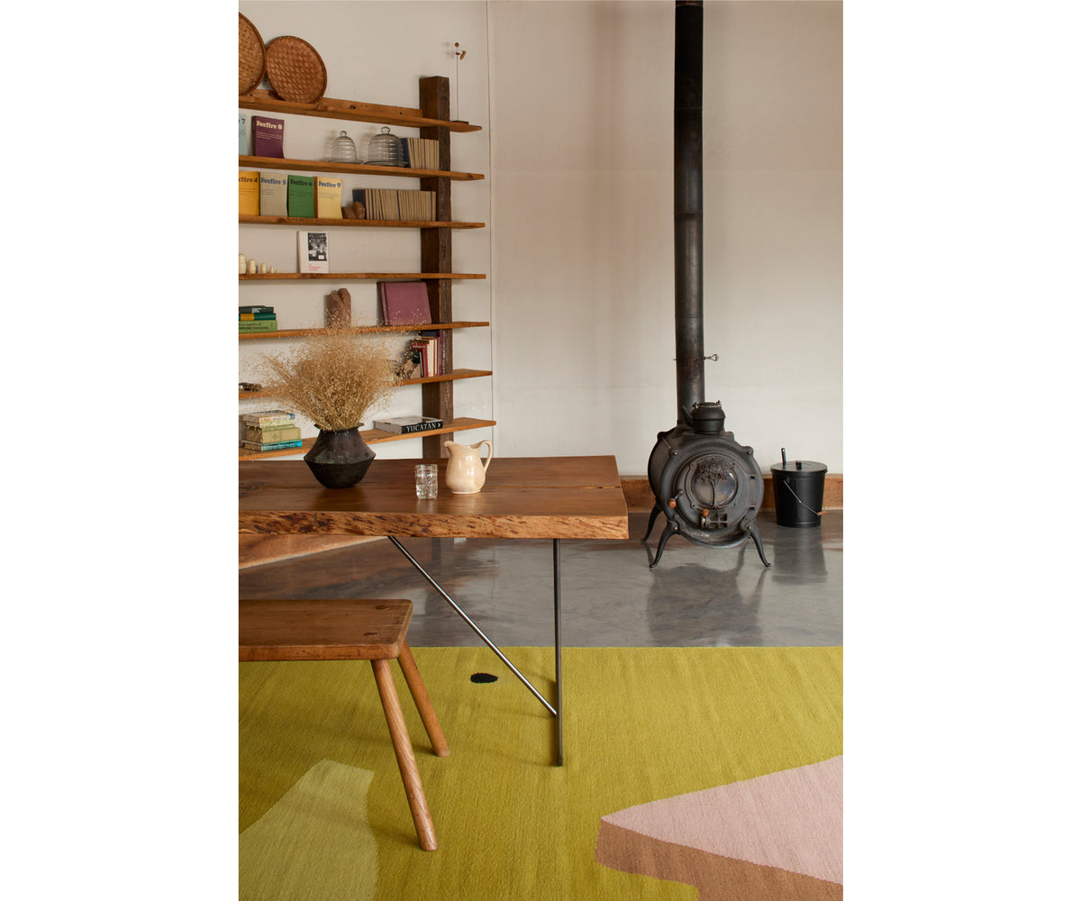 Cold Picnic | Nosey Flatweave Rug