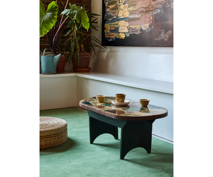 Cold Picnic | Grass Green Rug